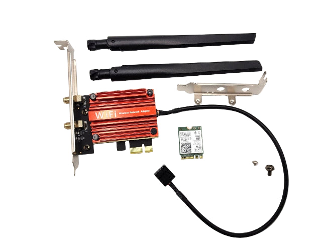 AX210 WiFi 6E PCIe Card with Intel AX210 6E Bluetooth 5.3 Tri-Band ...